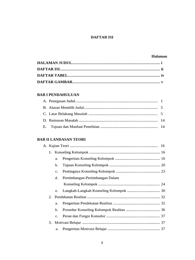 DAFTAR ISI | PDF