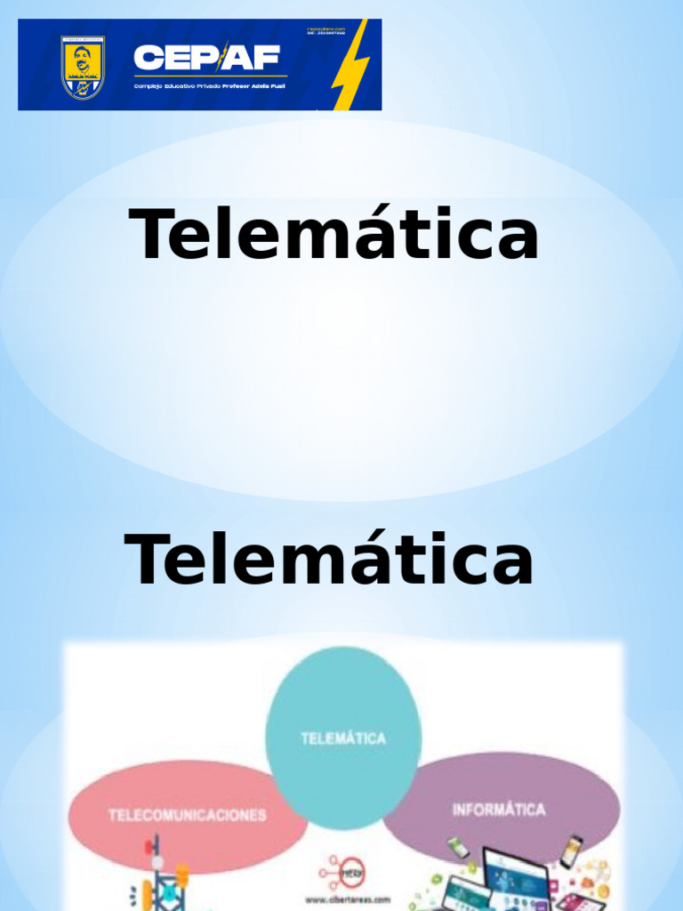 Concepto Telemática | PDF