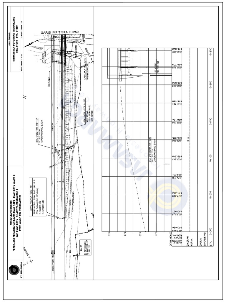 D-01 Plan Profil 01B | PDF