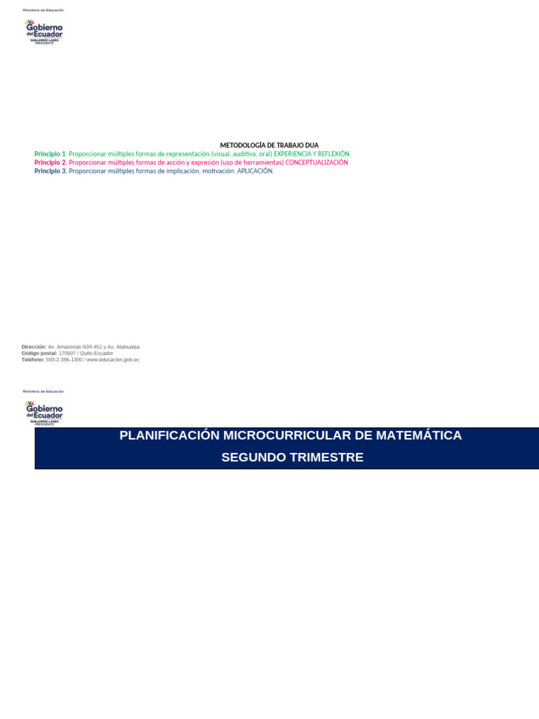 2do -Mate- Trimestre Dos | PDF