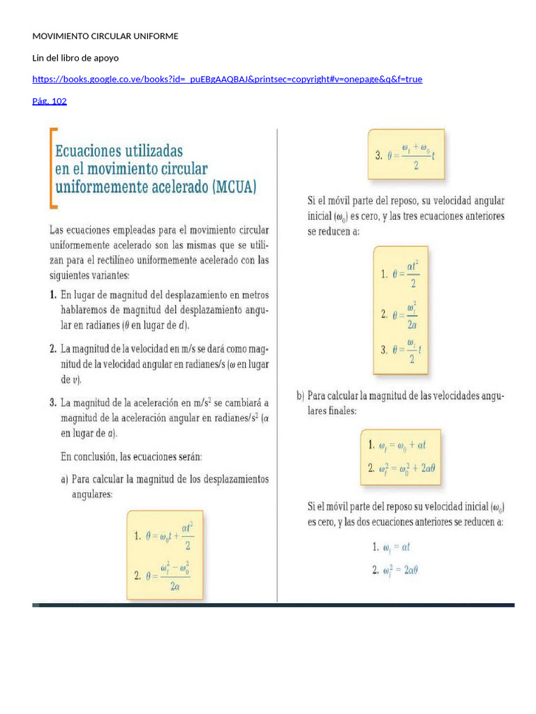 MCUA Clase 1 | PDF