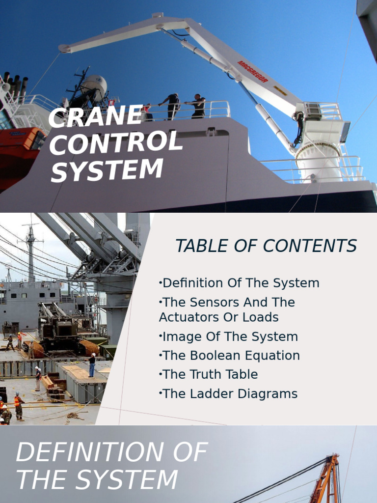 Crane Control System Pdf