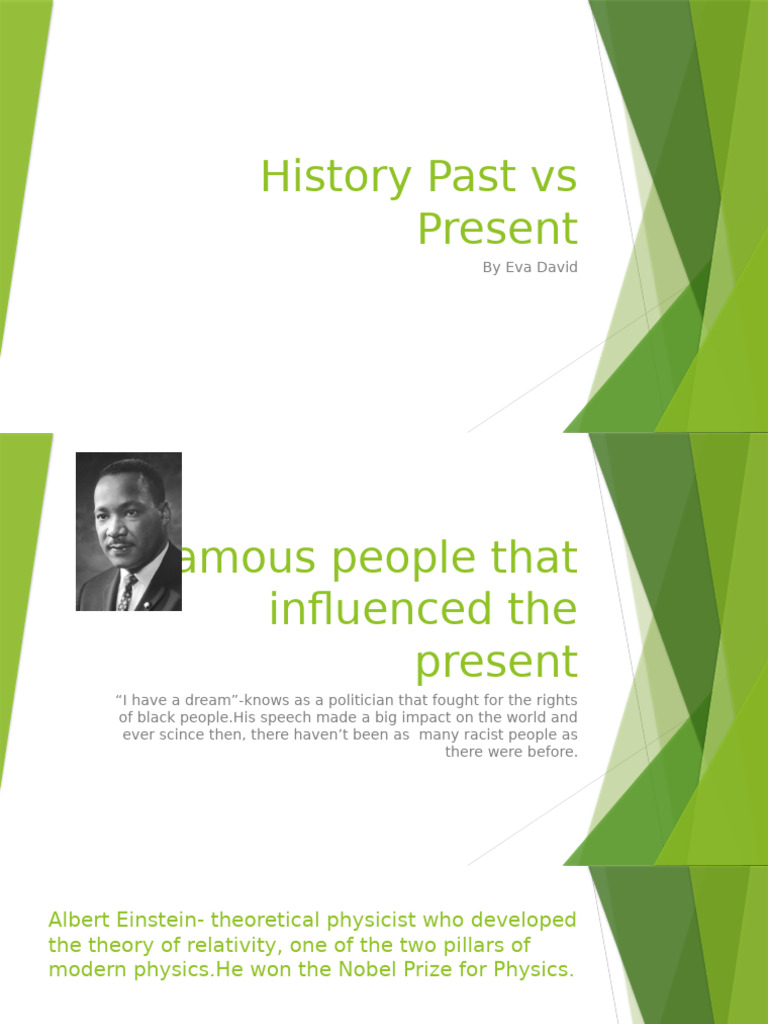 History Past Vs Present | PDF