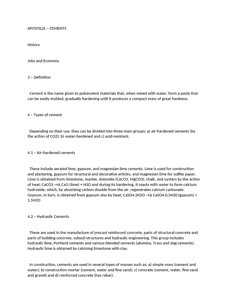 Apostila De Cimento Pdf