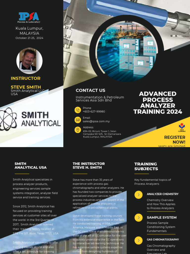 IPSA Advanced Process Analyzer Training 2024 | PDF