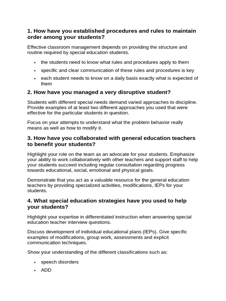 Special Needs Education 2 | PDF