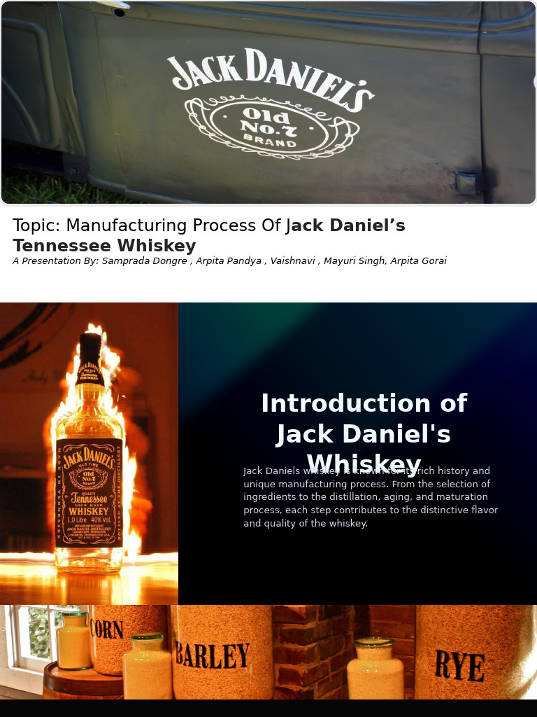 final ppt of Jack Daniel's whiskey (2) (1) | PDF
