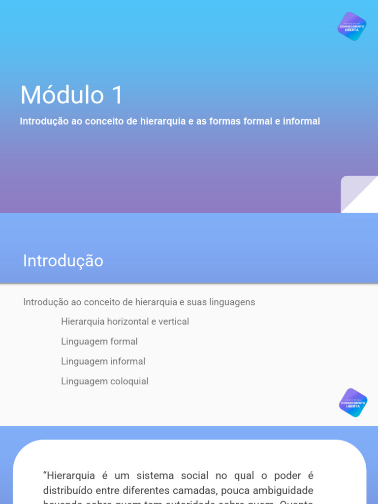 Modulo 1 Aula 2 | PDF