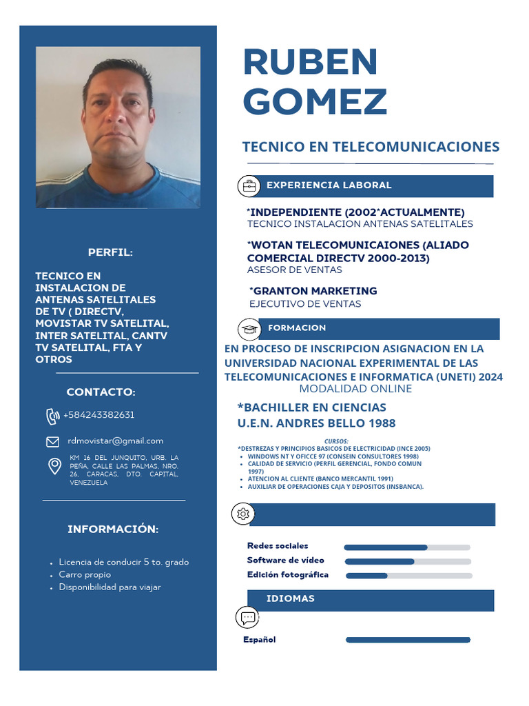 Curriculum Ruben 2024 | PDF