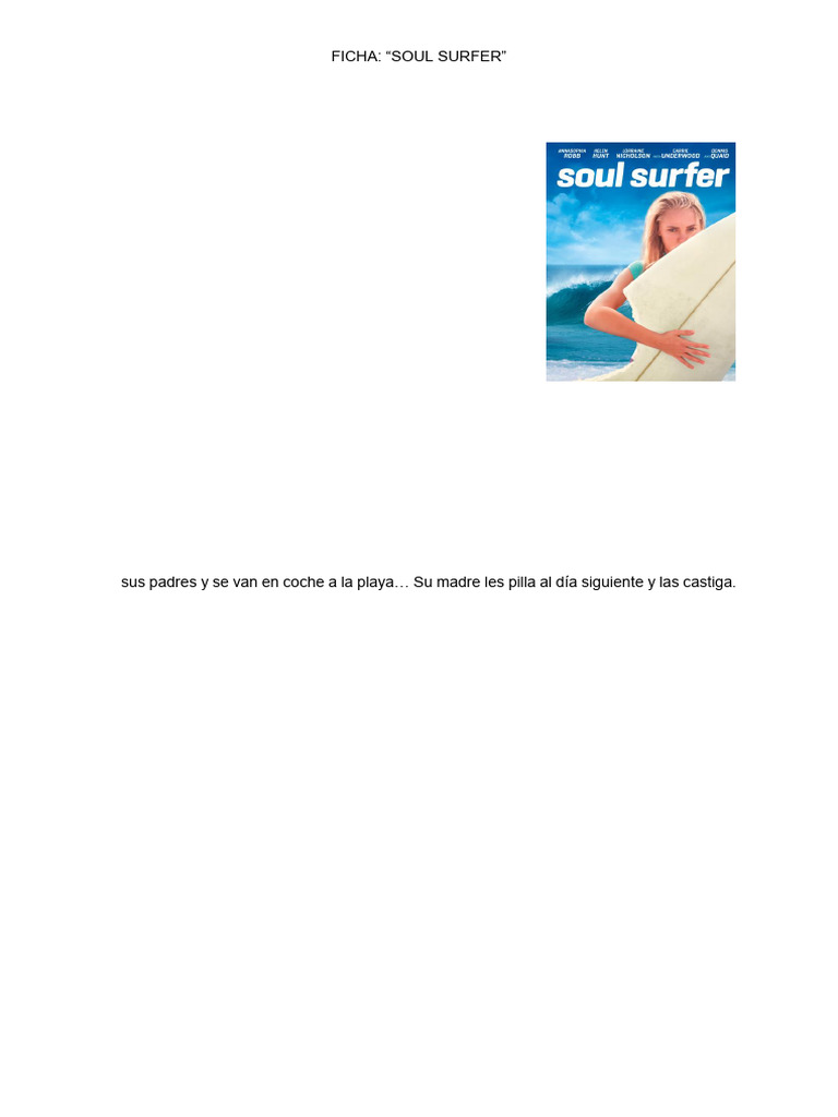 Soul Surfer | PDF