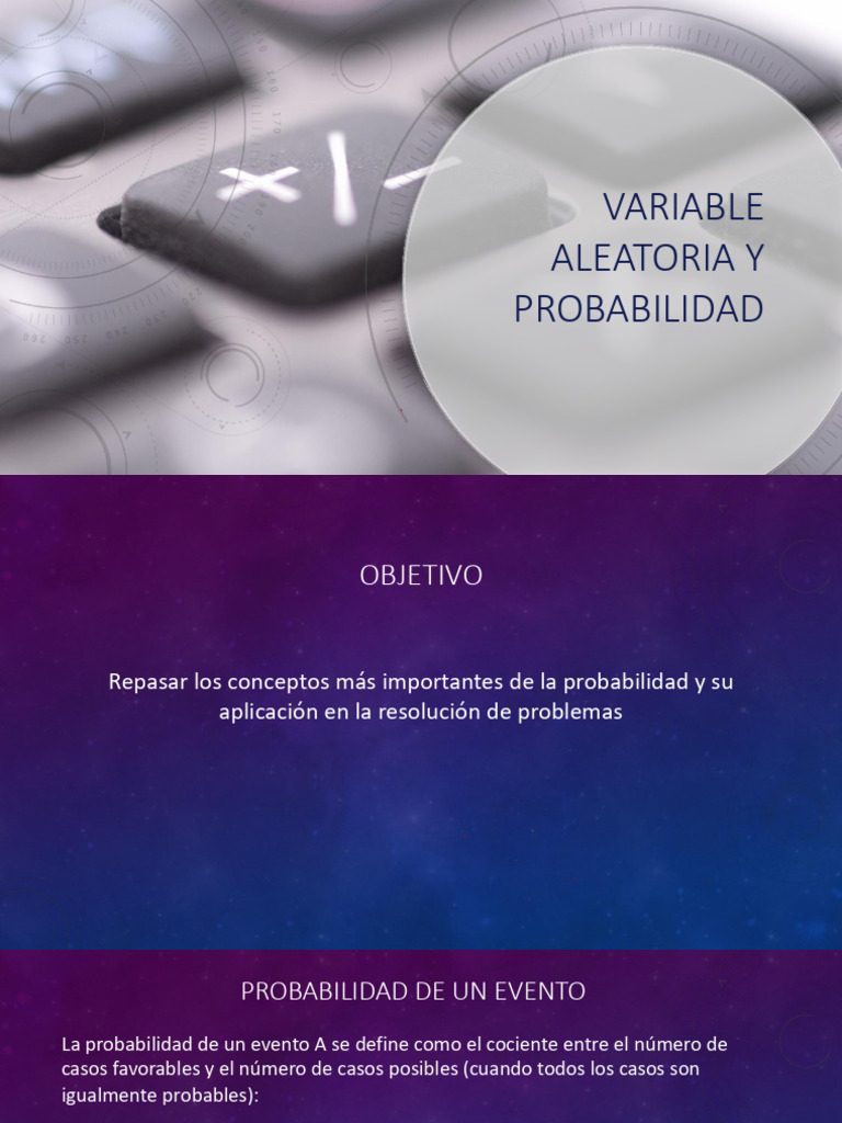 Escenario 2 Repaso Probabilidad | PDF