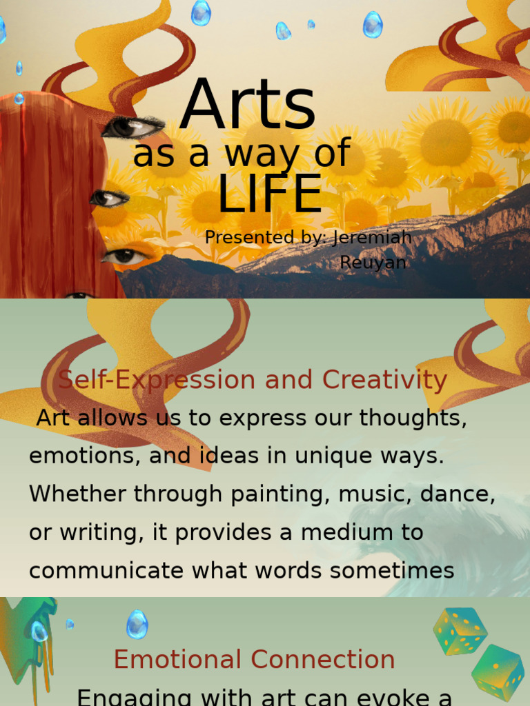 Arts As A Way of Life | PDF