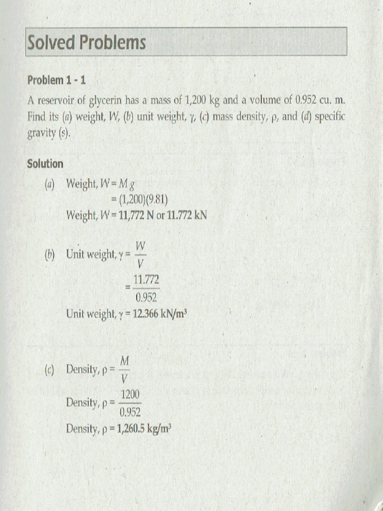Topic01 Sample Problems | PDF