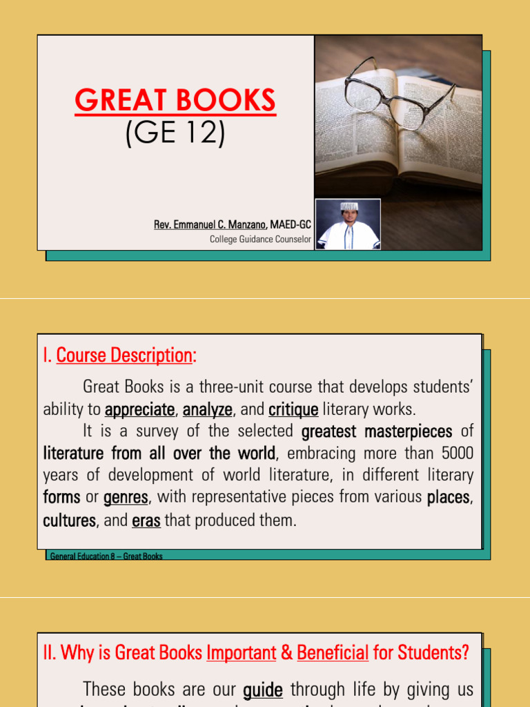 GREAT-BOOKS-GE-12 | PDF