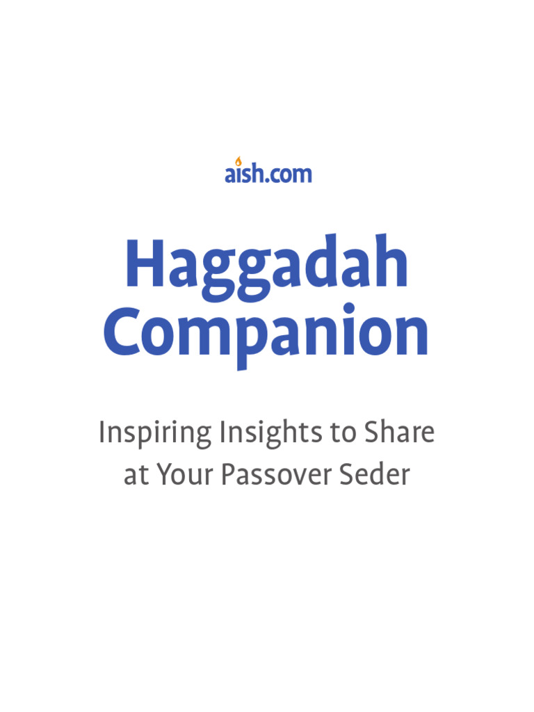 Passover Insights: Matzah, Leaven, and Freedom | PDF | Passover Seder ...