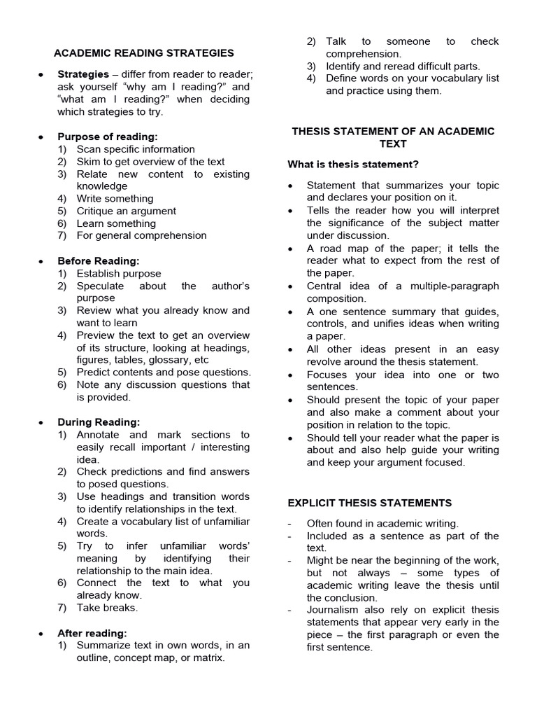 Eapp Notes Midterm | PDF