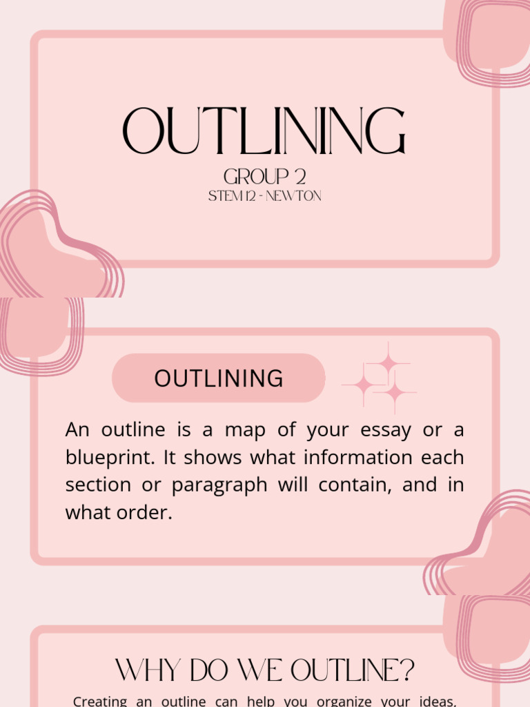 Eapp Outlining | PDF