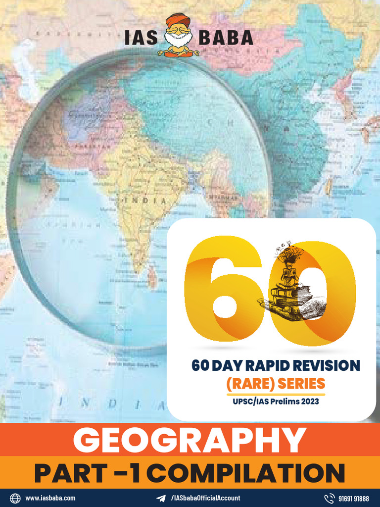 GEOGRAPHY 60 Days Rare Compilation Part 1 | PDF