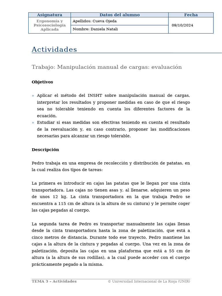 Msig007 t3 Act | PDF