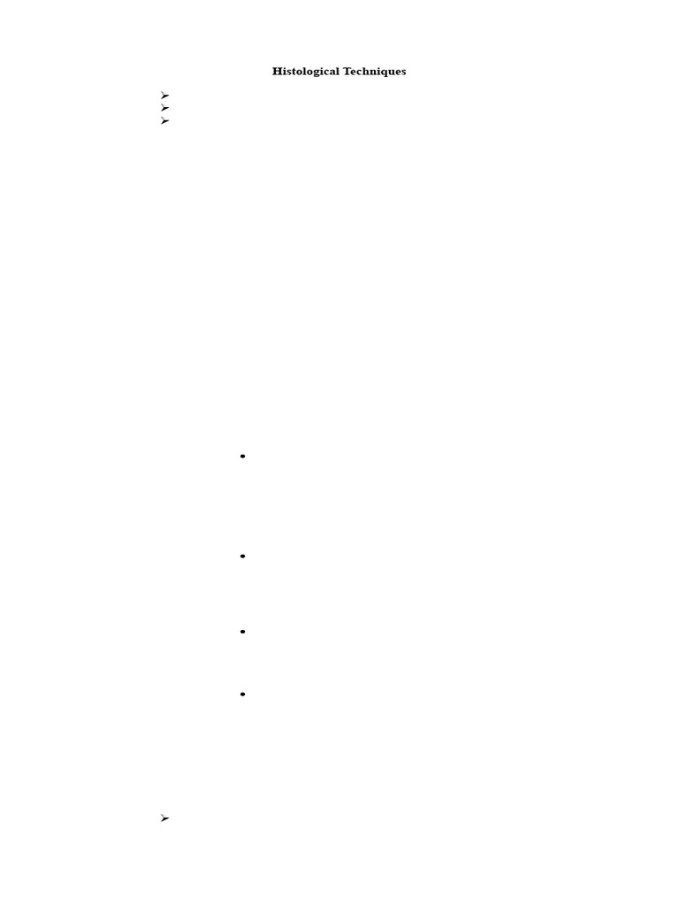 Histology Techniques Pdf