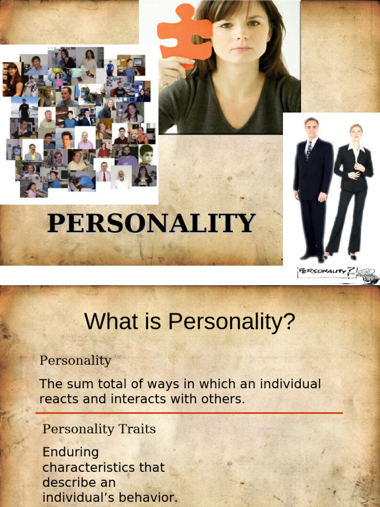 Personality development | PDF