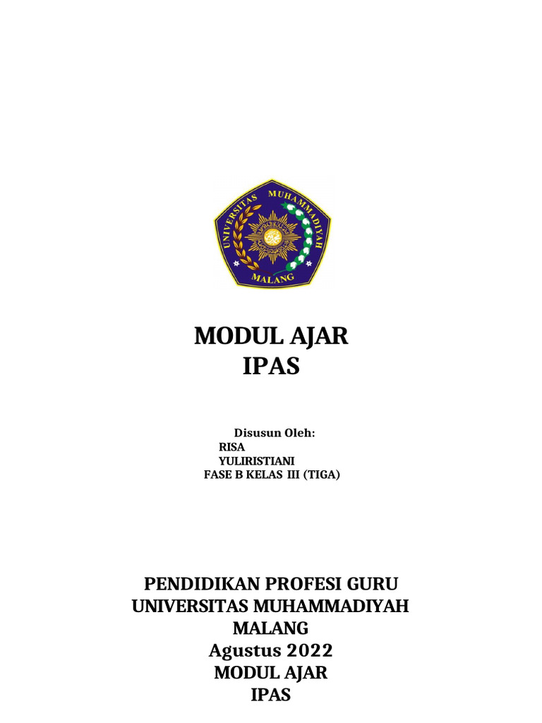 Modul Ajar Ipas Energi | PDF
