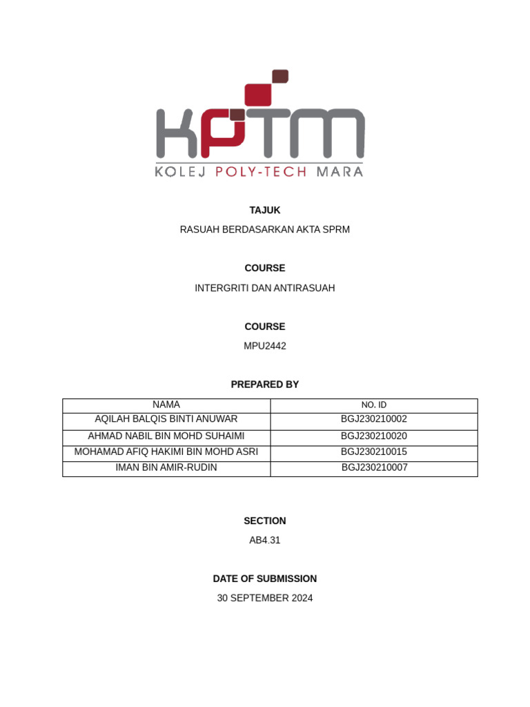 PMG 31.0 | PDF