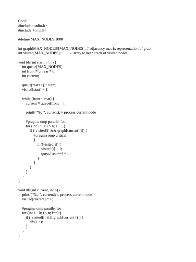Cao Report Codes | PDF