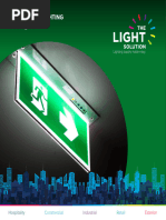 Menvier Emergency Lighting Catalogue | PDF | Lighting | Electric Power