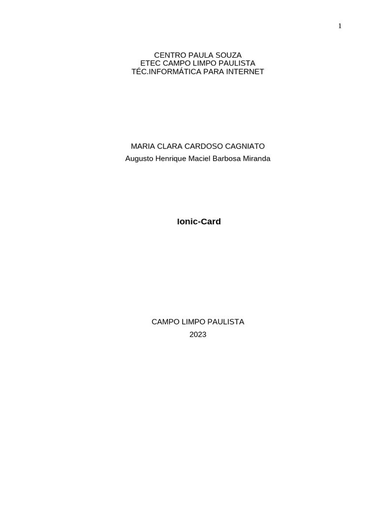 Modelo Abnt Pdf