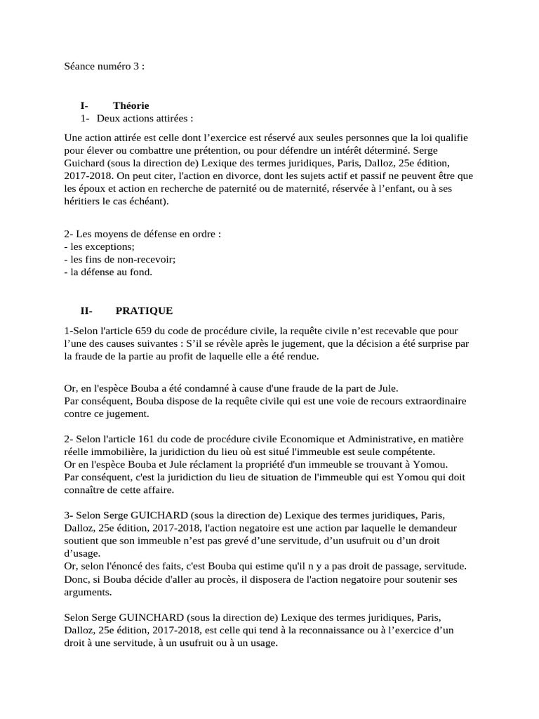 TD 2eme Séance | PDF