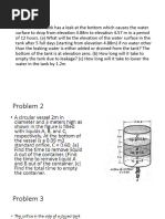Fluid Mechanics Sample Problems and Solutions | PDF | Fluid Mechanics ...