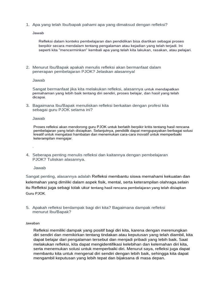 1.1 modul pgk PJOK | PDF