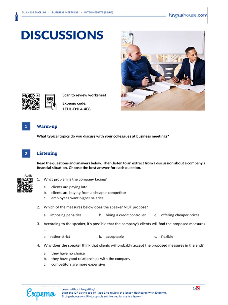 Discussions British English Student | PDF