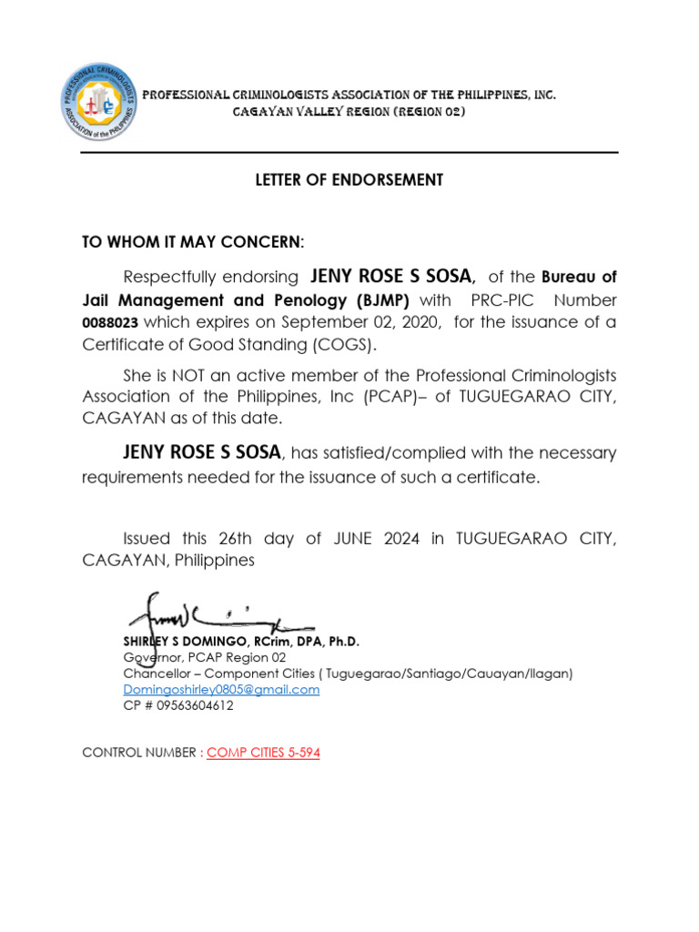 E-COGS 5-594 Sosa | PDF