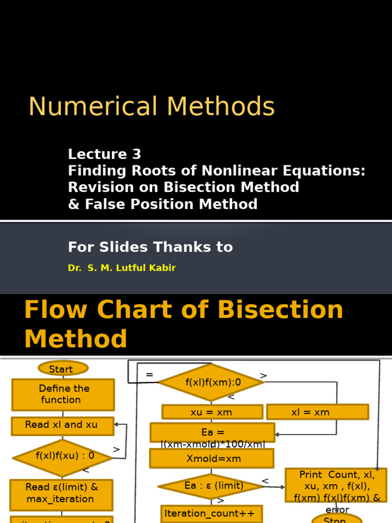 Numerical Methods Lecture3 | PDF