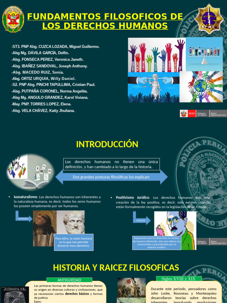 Semana 2 - Derechos Humanos y Uso de La Fuerza - Sagaces | PDF