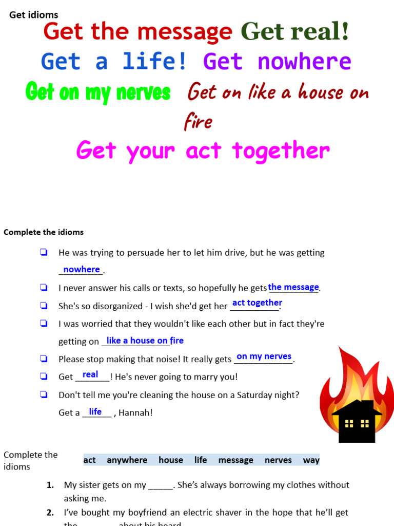 Get Idioms | PDF
