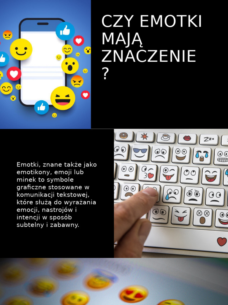 Czy Emotki Mają Znaczenie | PDF