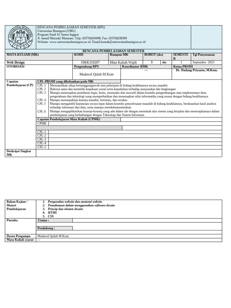 RPS Web Design | PDF