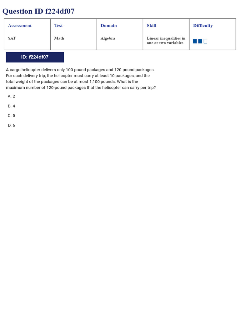 Linear Inequalities BNK | PDF