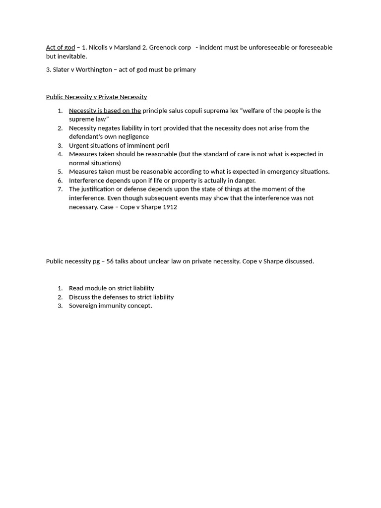 Act of God | PDF