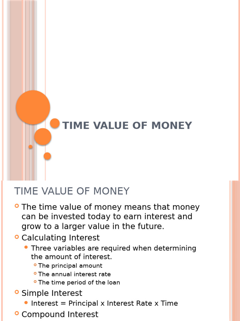 Time Value of Money | PDF
