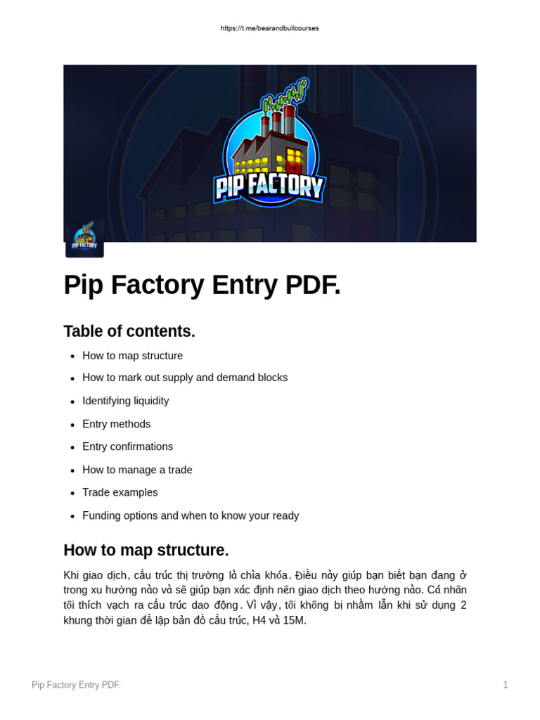 Pip Factory Entry | PDF