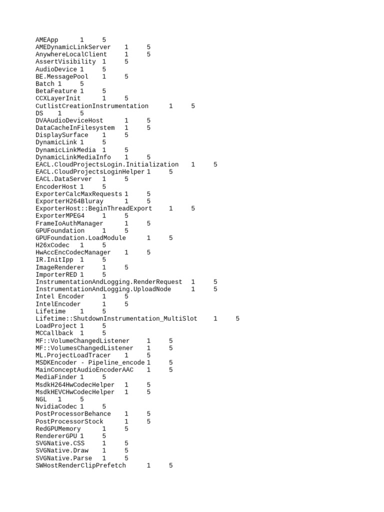 Trace Database | PDF