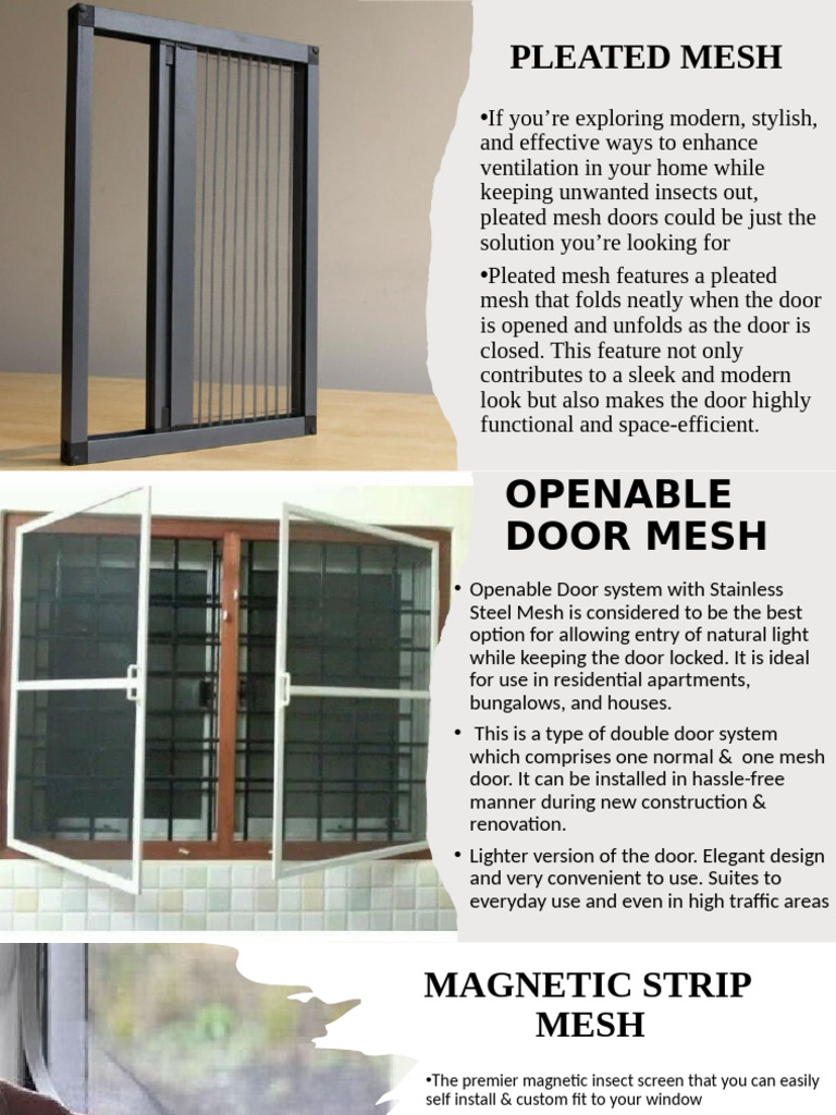 Mesh Windows | PDF