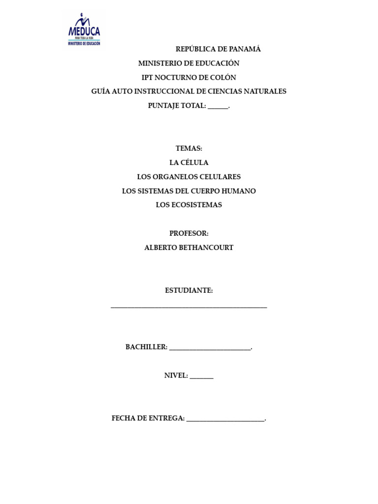 M-dulo - 7- - Ciencias Naturales.docx | PDF