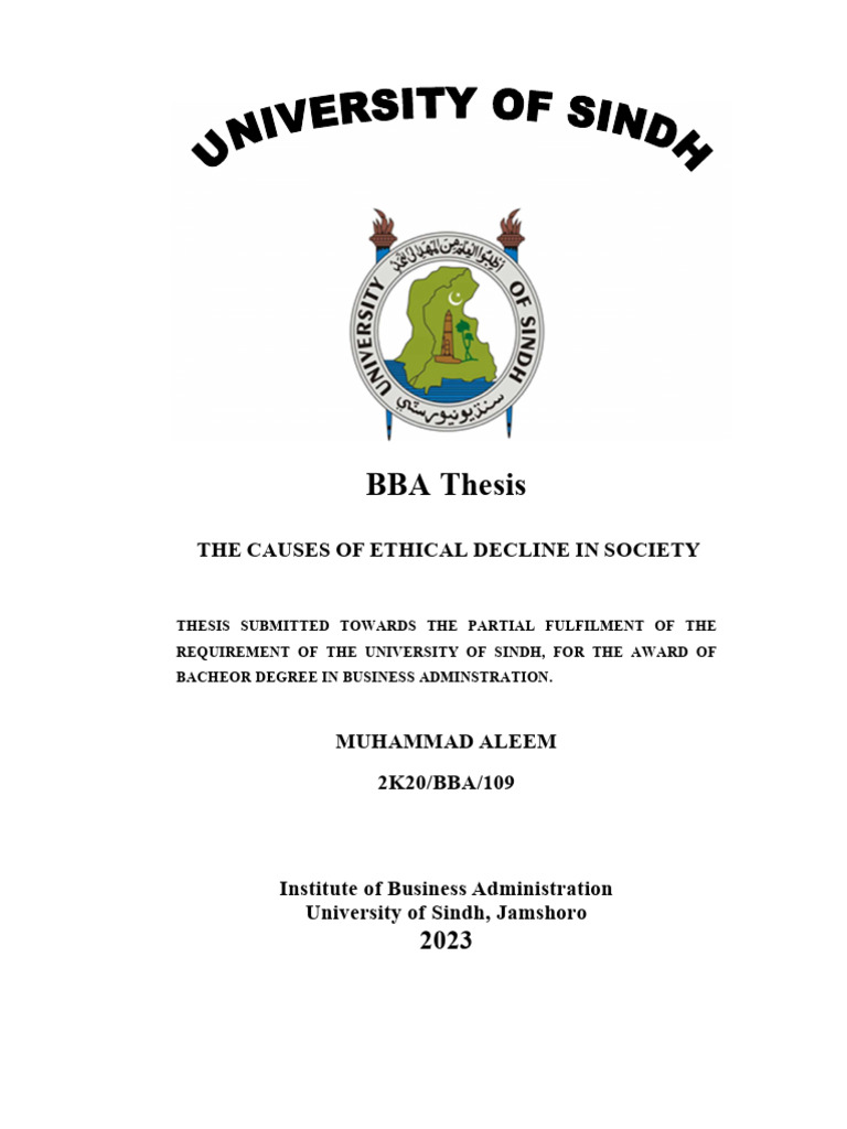 Thesis - Muhammad Aleem | PDF | Sampling (Statistics) | Quantitative Research