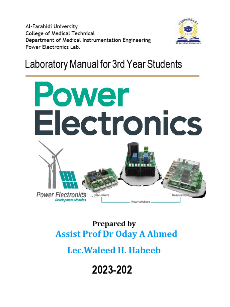 Lab. No6 Full Wave AC-AC Voltage Converter With Ohmic Load | PDF ...