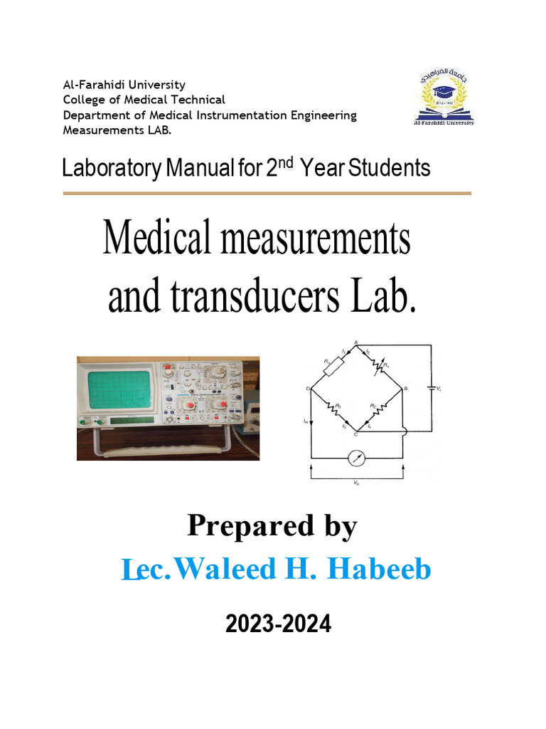 Lab5 Measurement of Resistance Using Wheatstone Bridge | PDF
